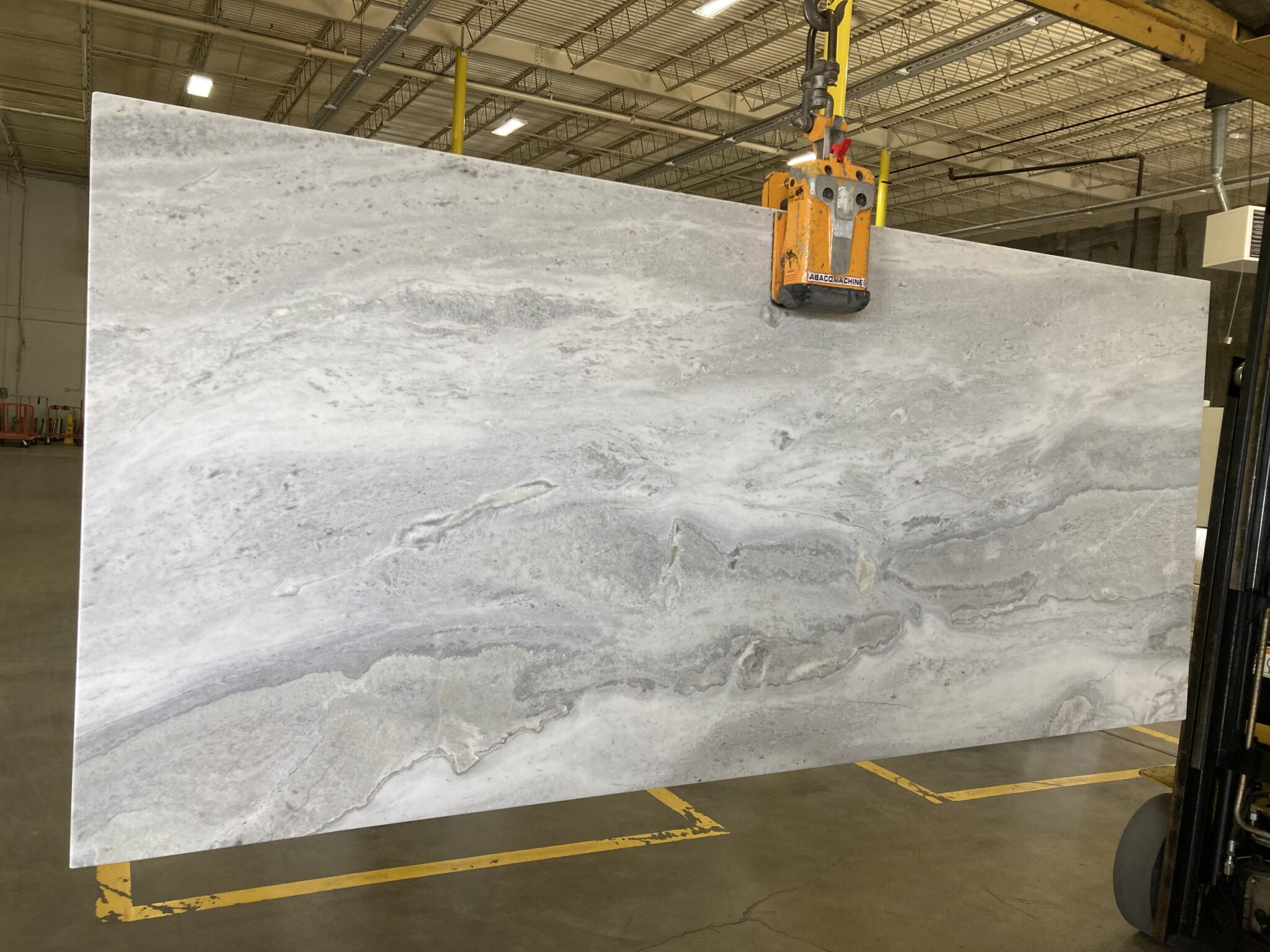 Discount Alpine White Leathered Marble Countertops